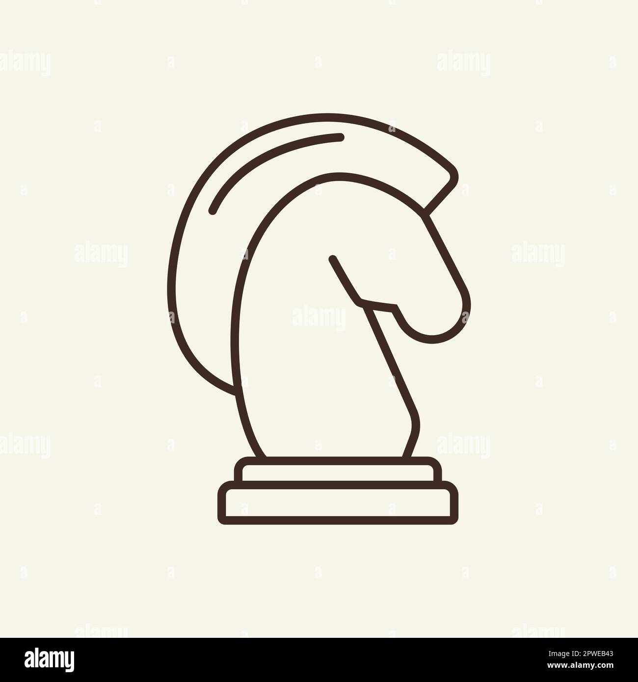Chess vector icon editable Stock Vector Images - Alamy
