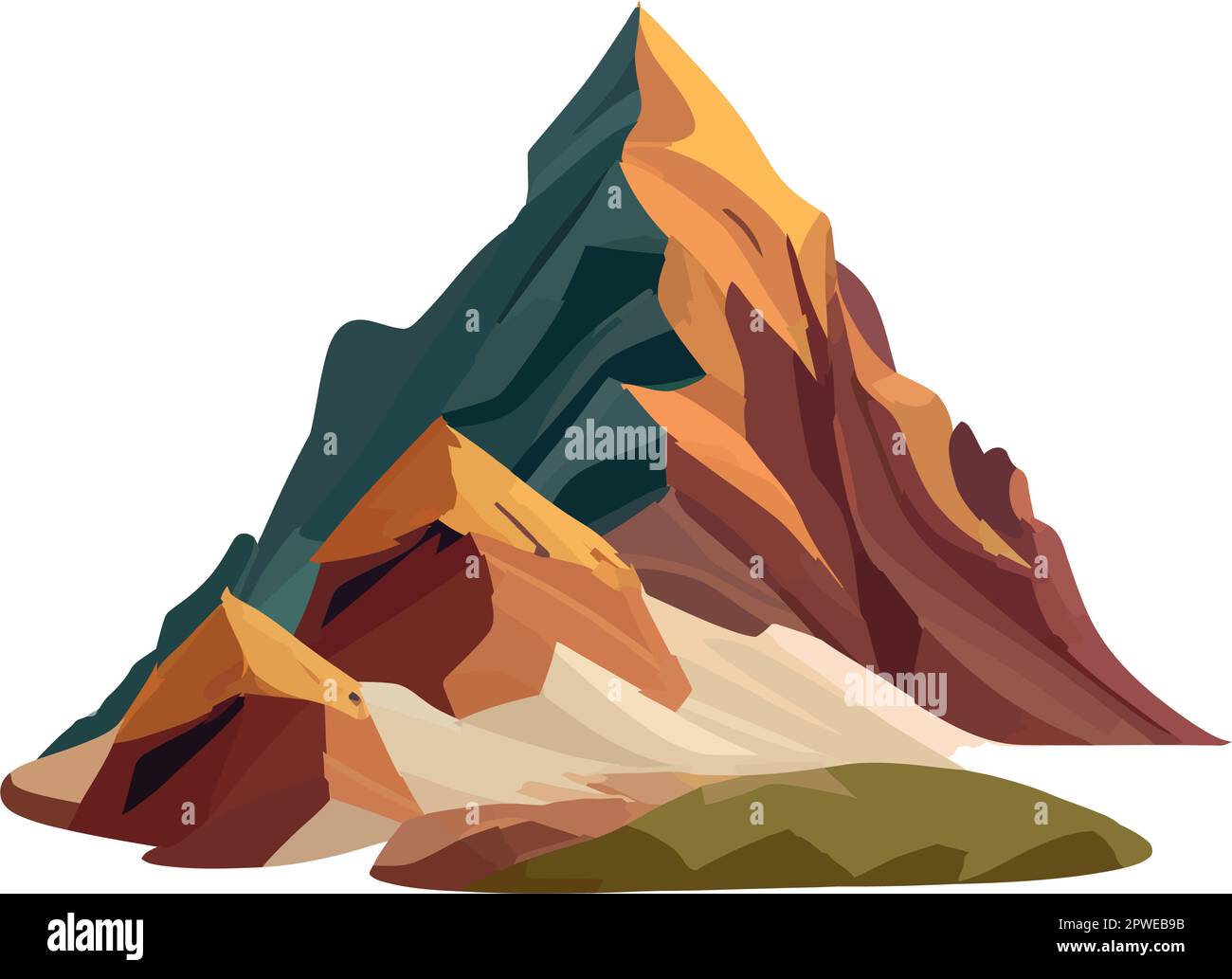 Autumn in ice Stock Vector Images - Alamy