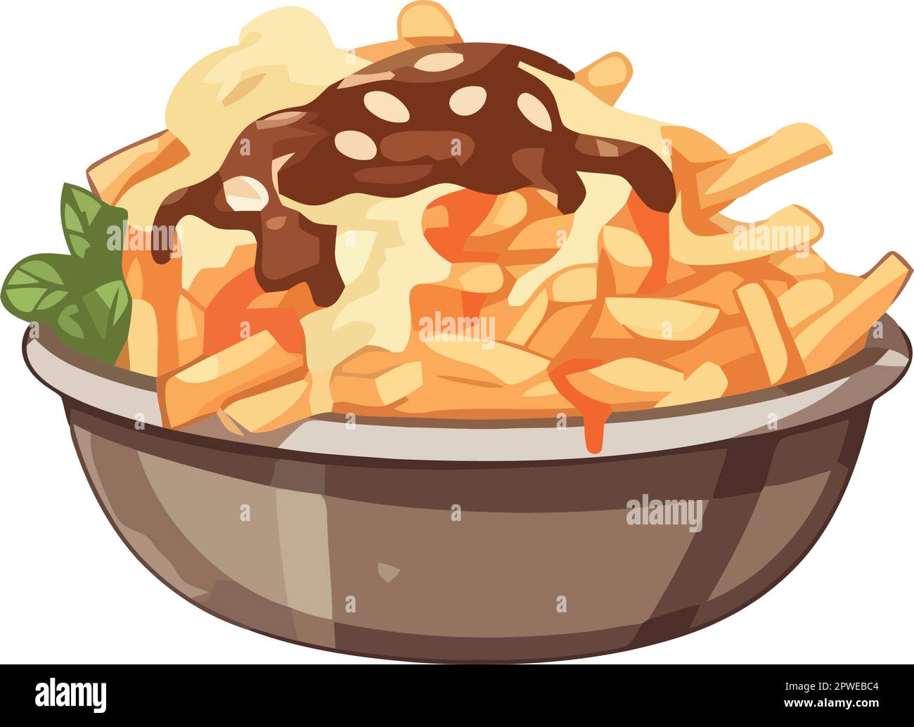 French fried potato sauce Stock Vector Images - Alamy