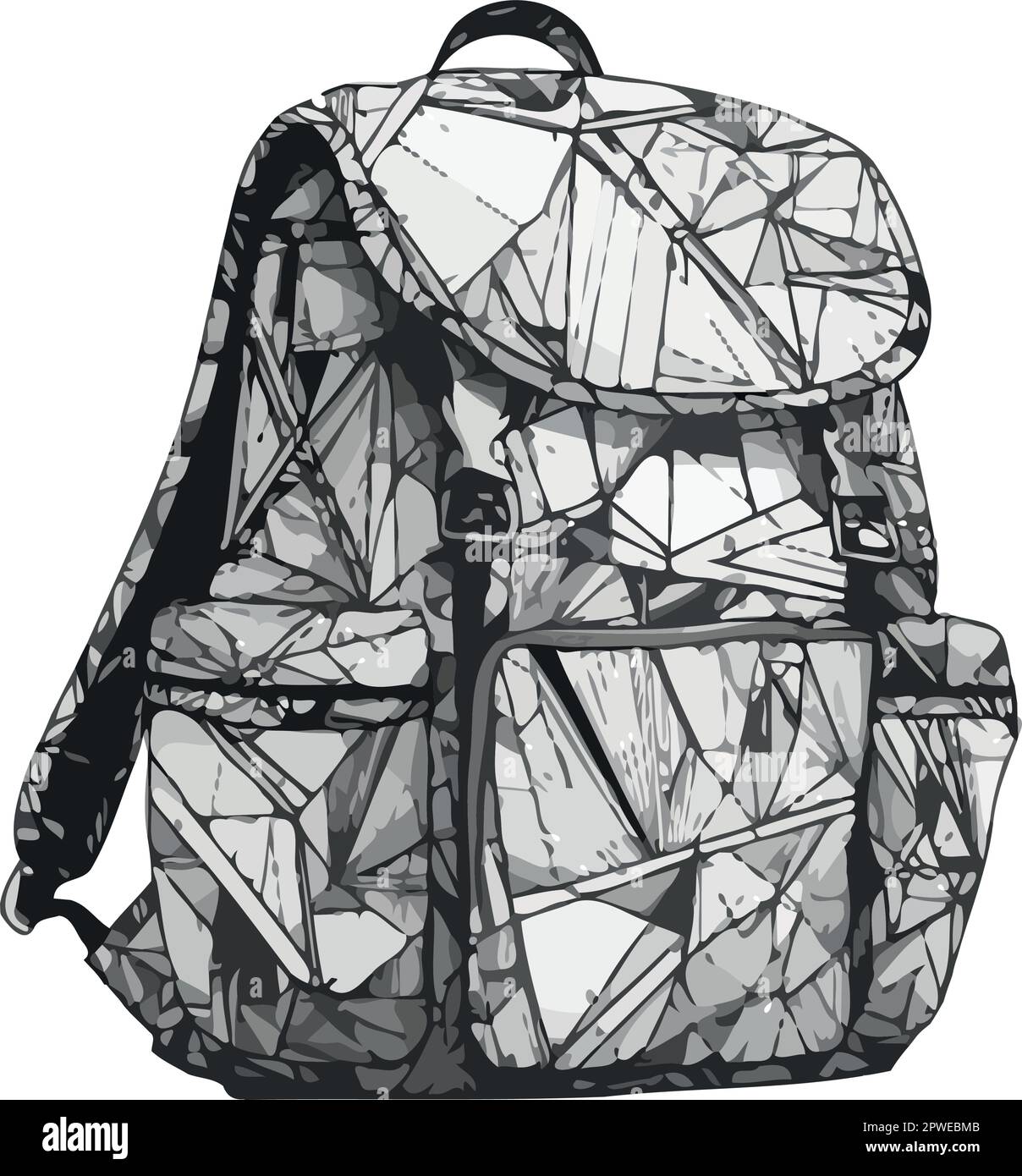 Adventure back packing Stock Vector Images - Alamy