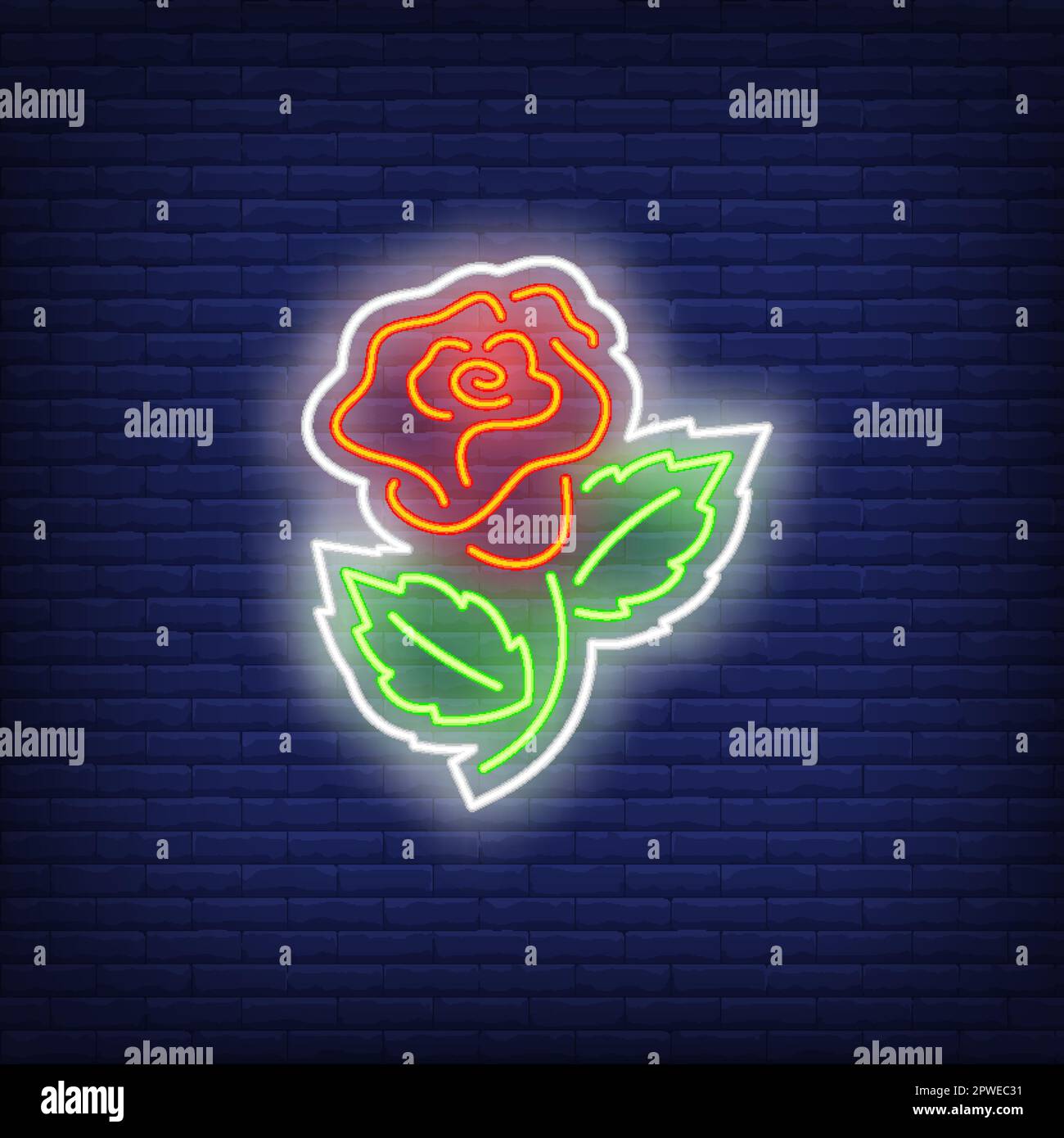 Neon Rose Logo