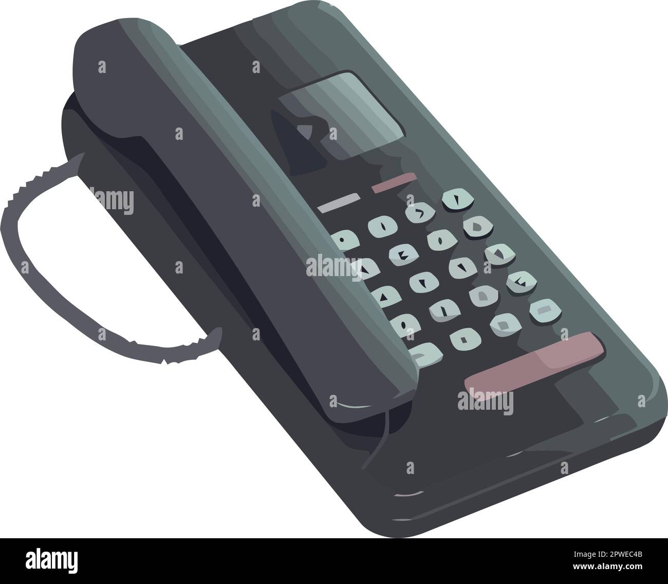 Old phone keypad Stock Vector Images - Alamy