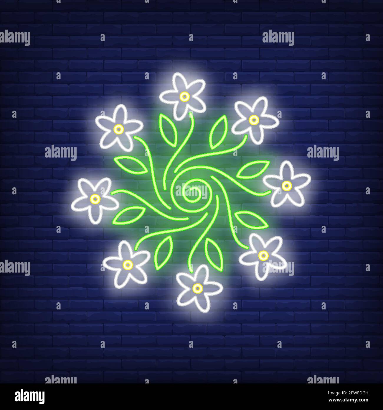 Circular realistic neon sign hi-res stock photography and images - Alamy