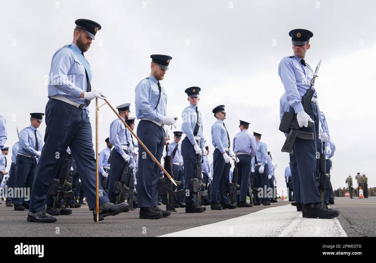 Coronation rehearsal raf odiham hi-res stock photography and images - Alamy