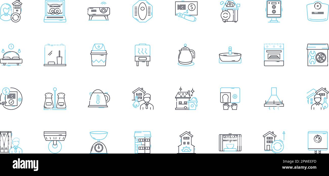 Kindness linear icons set. Empathy, Compassion, Generosity, Benevolence ...