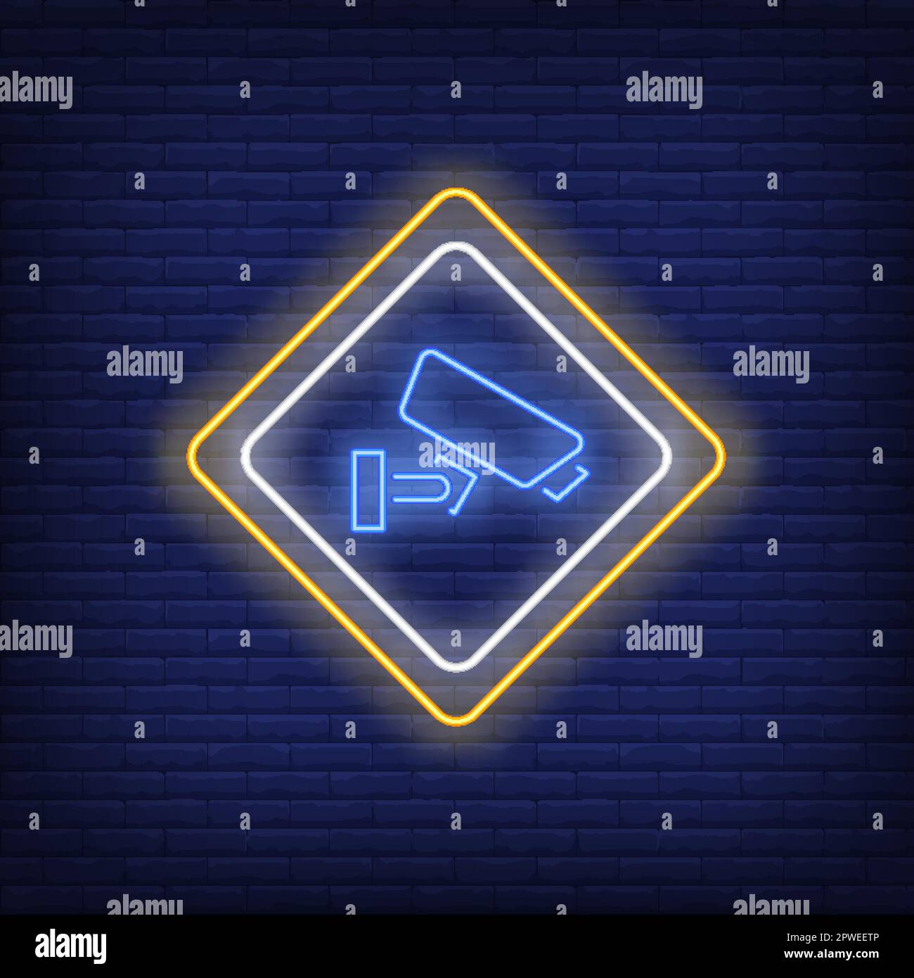 Cctv signage Stock Vector Images - Alamy
