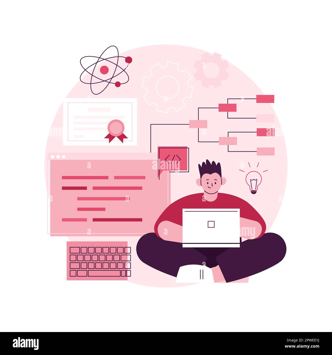 STEM education abstract concept vector illustration. STEM integration ... STEM education abstract concept vector illustration. STEM integration ...