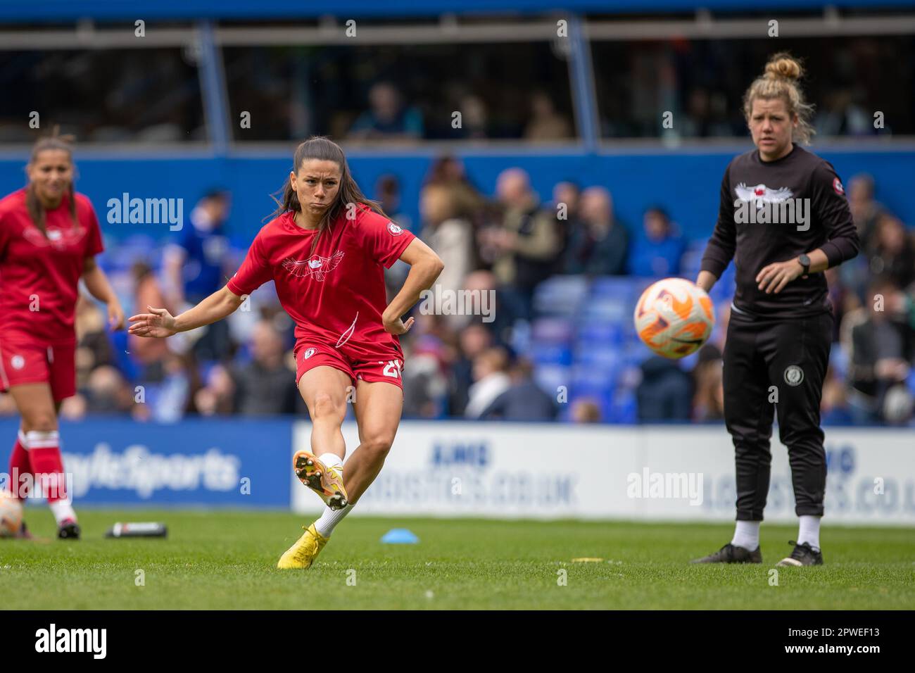 Birmingham, UK. 30th April, 2023. Ffion Morgan during the Barclays FA ...