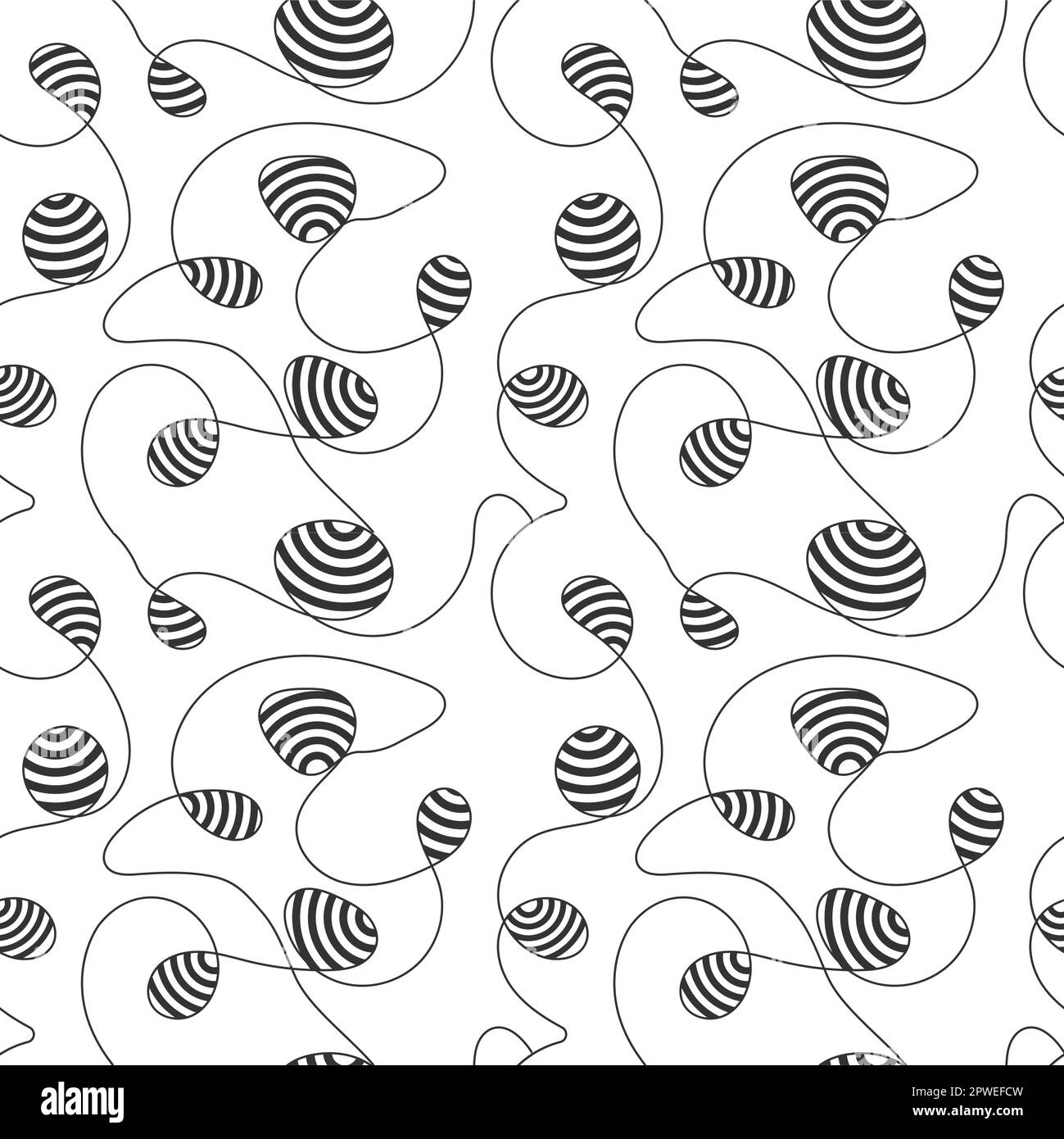 Abstract geometric minimal pattern background with abstract shapes and ...