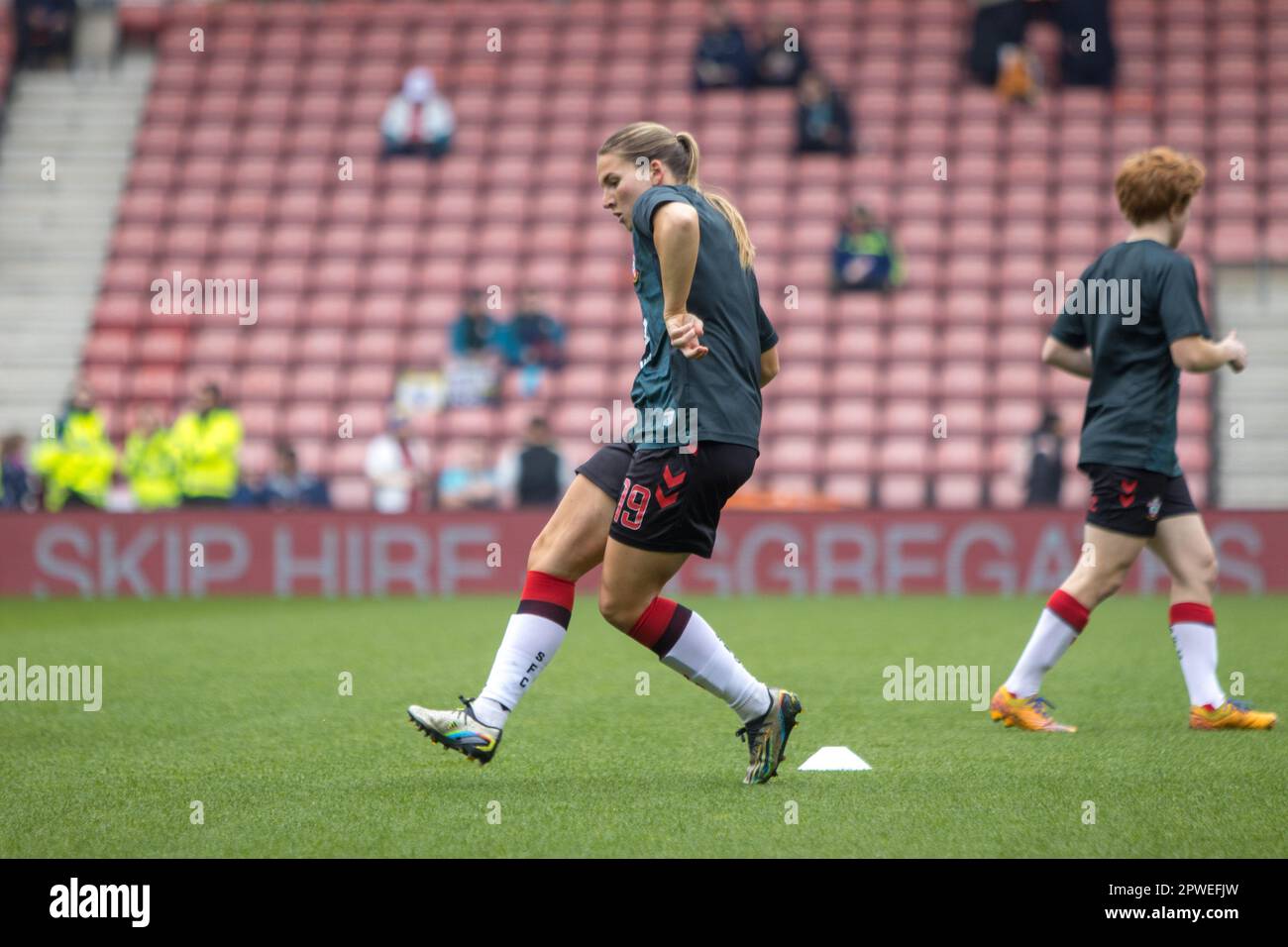 Southampton, UK. 30th Apr, 2023. Alice Griffiths (19 Southampton ...