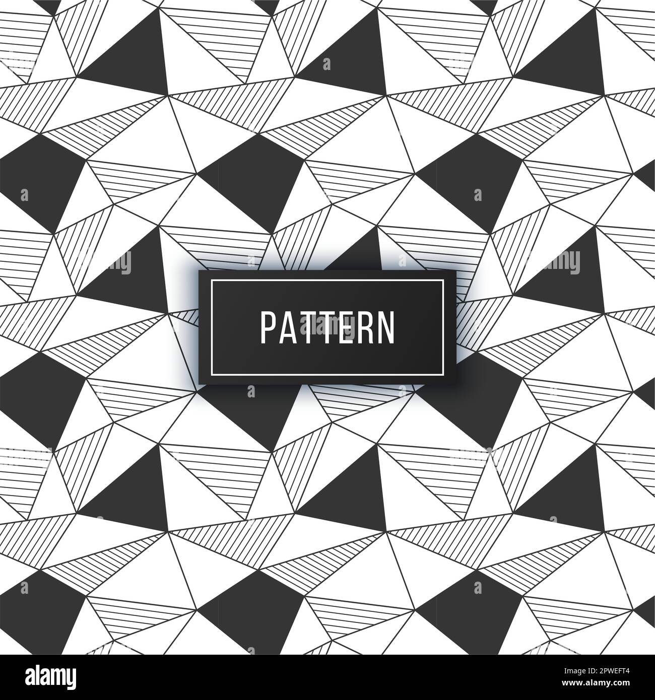 Modern seamless geometric pattern texture with random striped triangles Stock Vector Image & Art ...