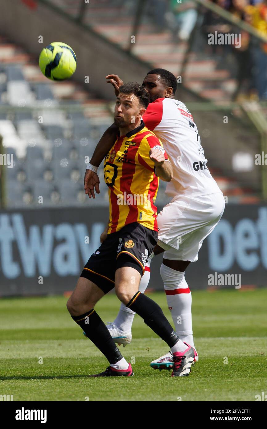 Brussels, Belgium. 30th Apr, 2023. the Belgian Cup final (Croky Cup ...