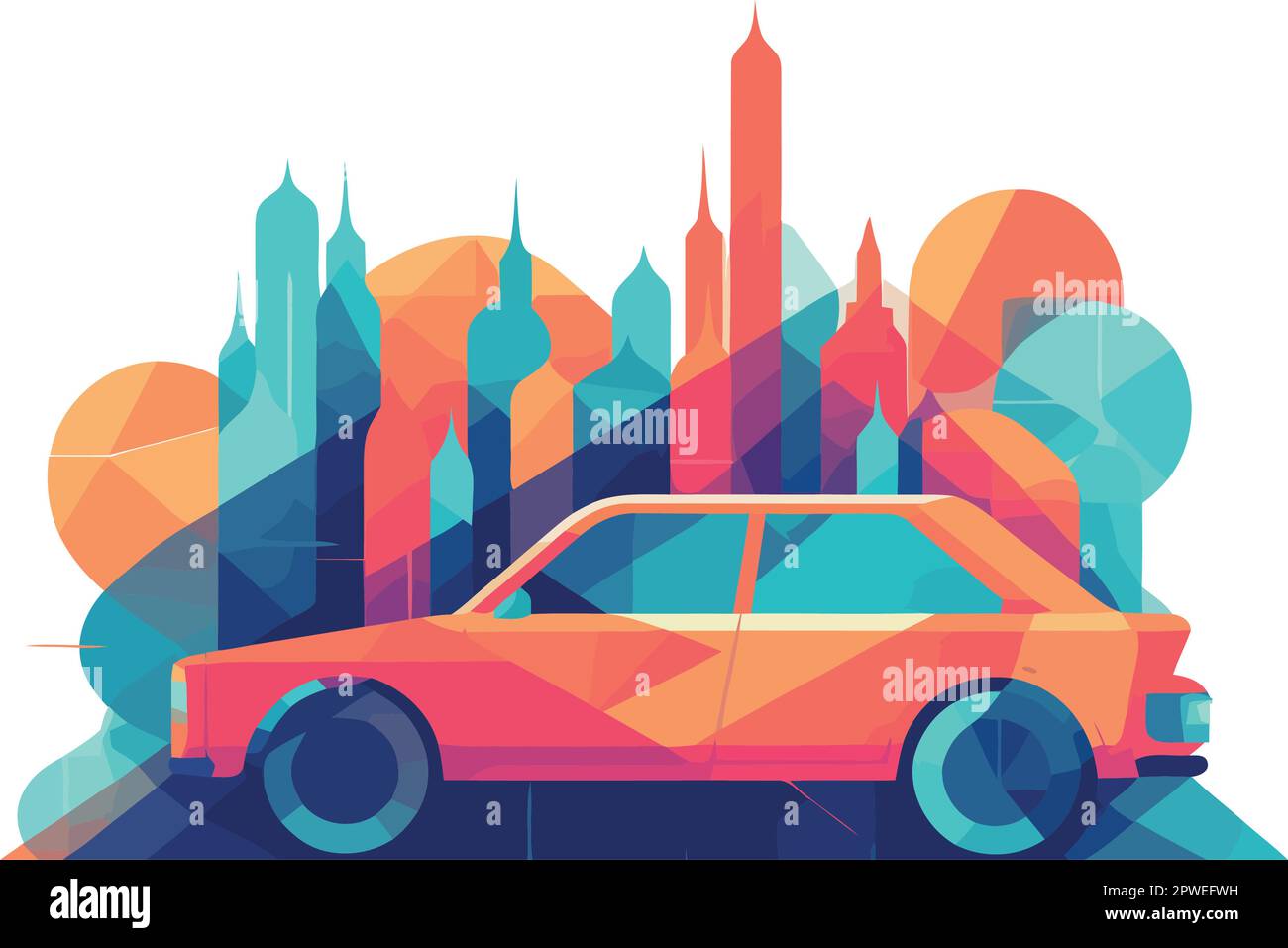 Fast driving night Stock Vector Images - Alamy