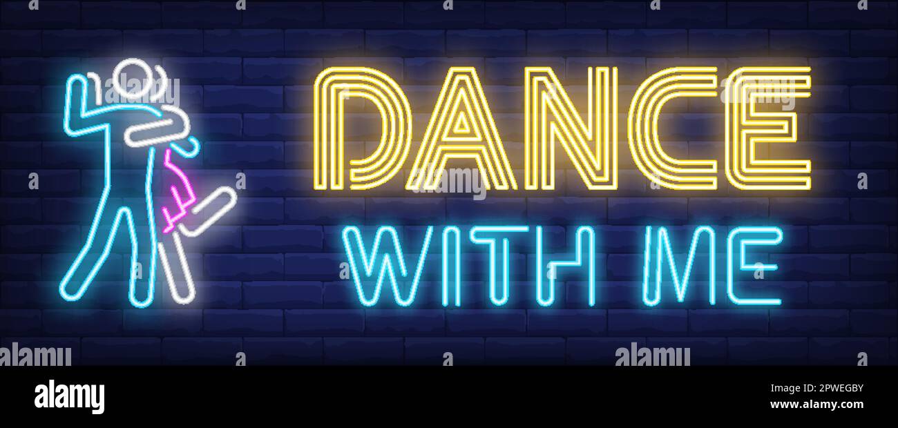 Stick figure illustration dancing Stock Vector Images - Alamy