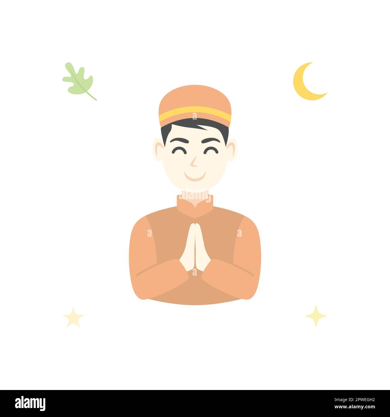 Portrait, work, muslim, office Stock Vector Images - Alamy