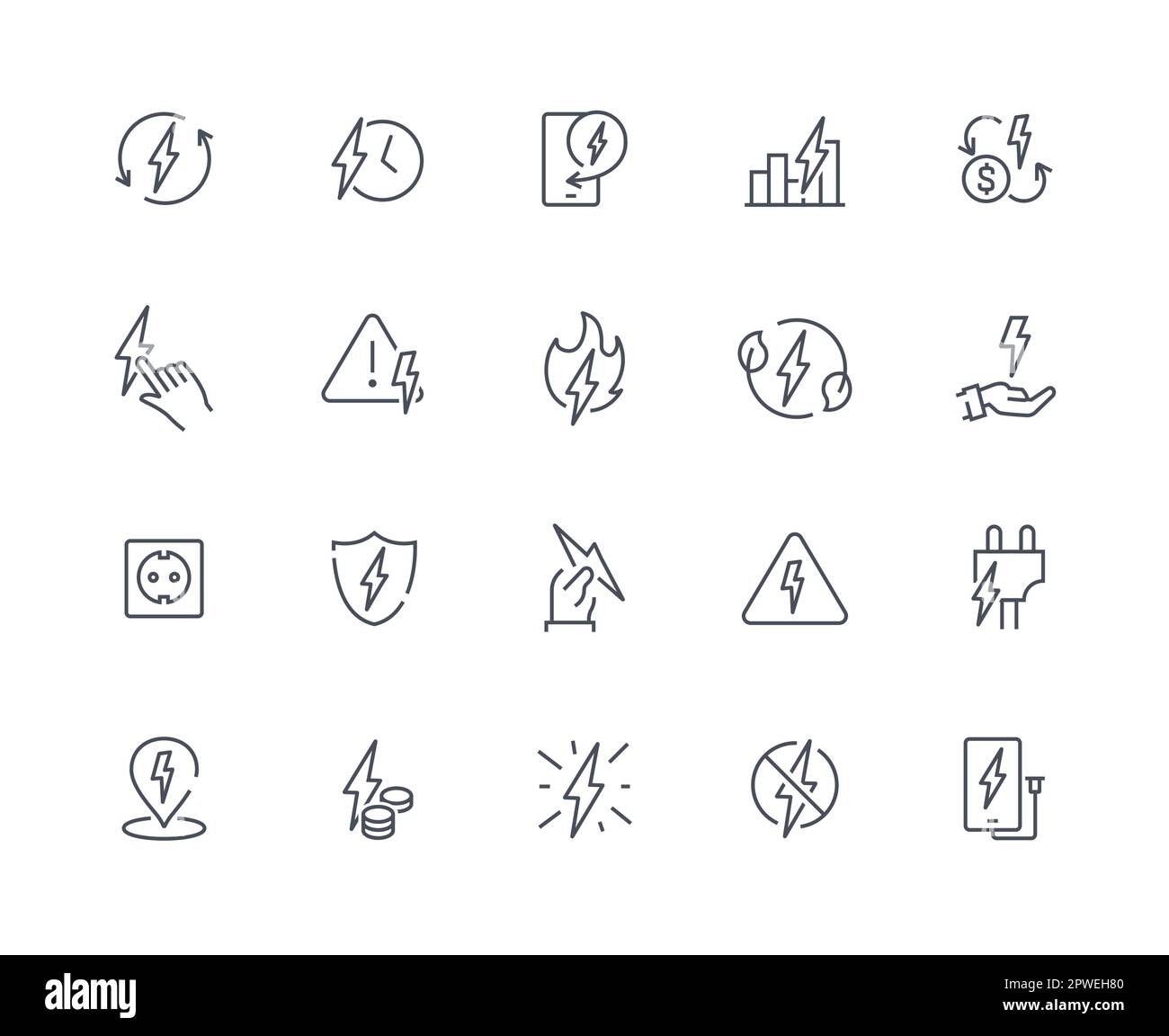 Alternative green energy flash Cut Out Stock Images & Pictures - Alamy