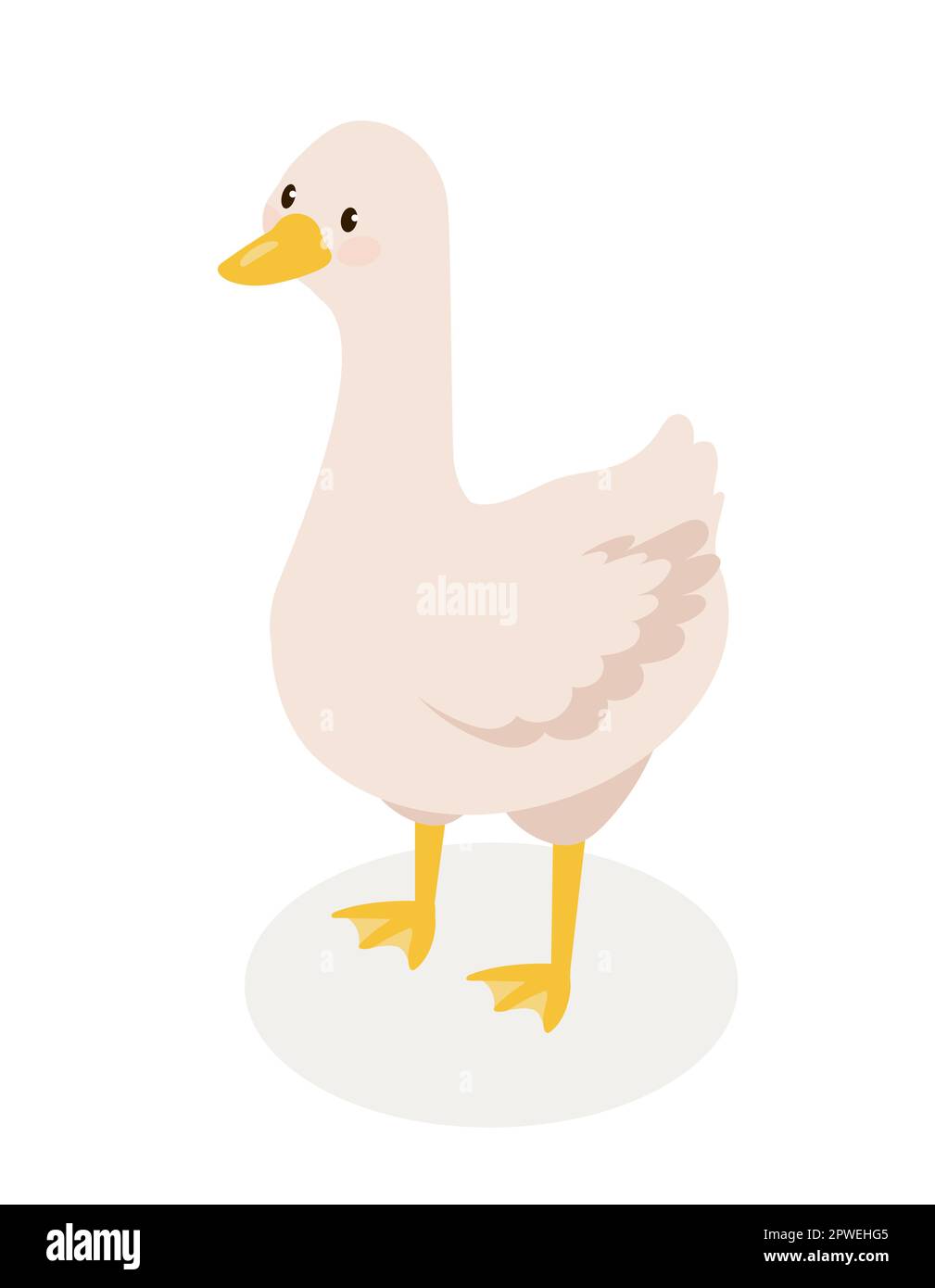 Isometric farm goose concept Stock Vector Image & Art - Alamy