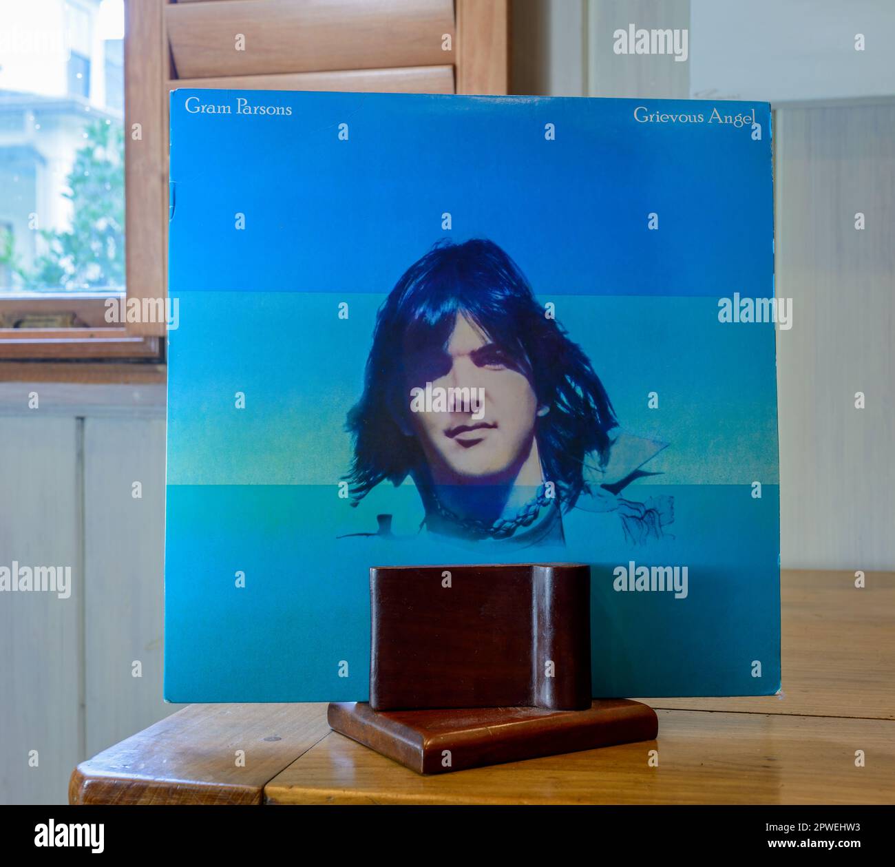 NEW ORLEANS, LA, USA - MARCH 27, 2023: Front cover of Gram Parson's ...