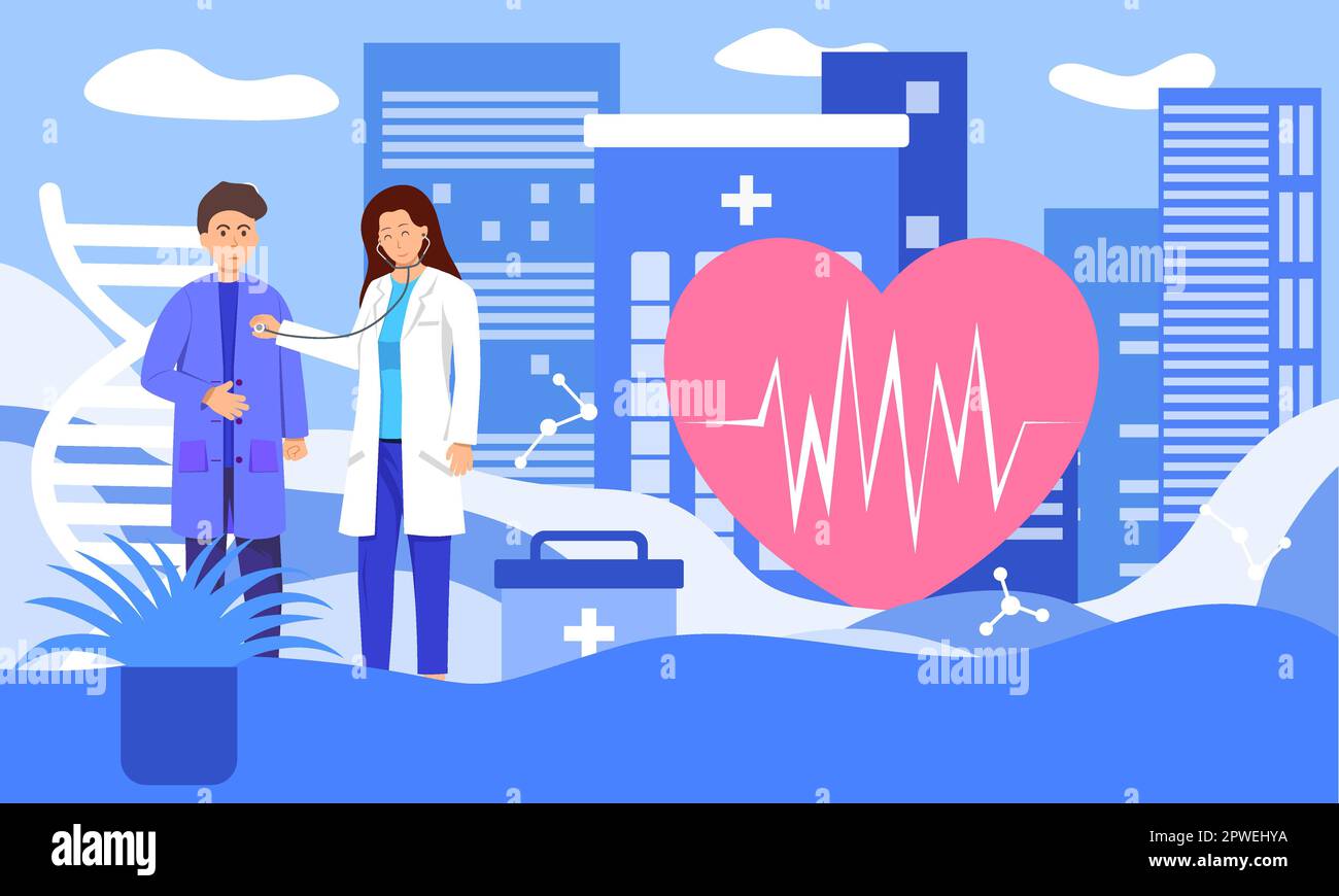 Health vector vectors hi-res stock photography and images - Alamy