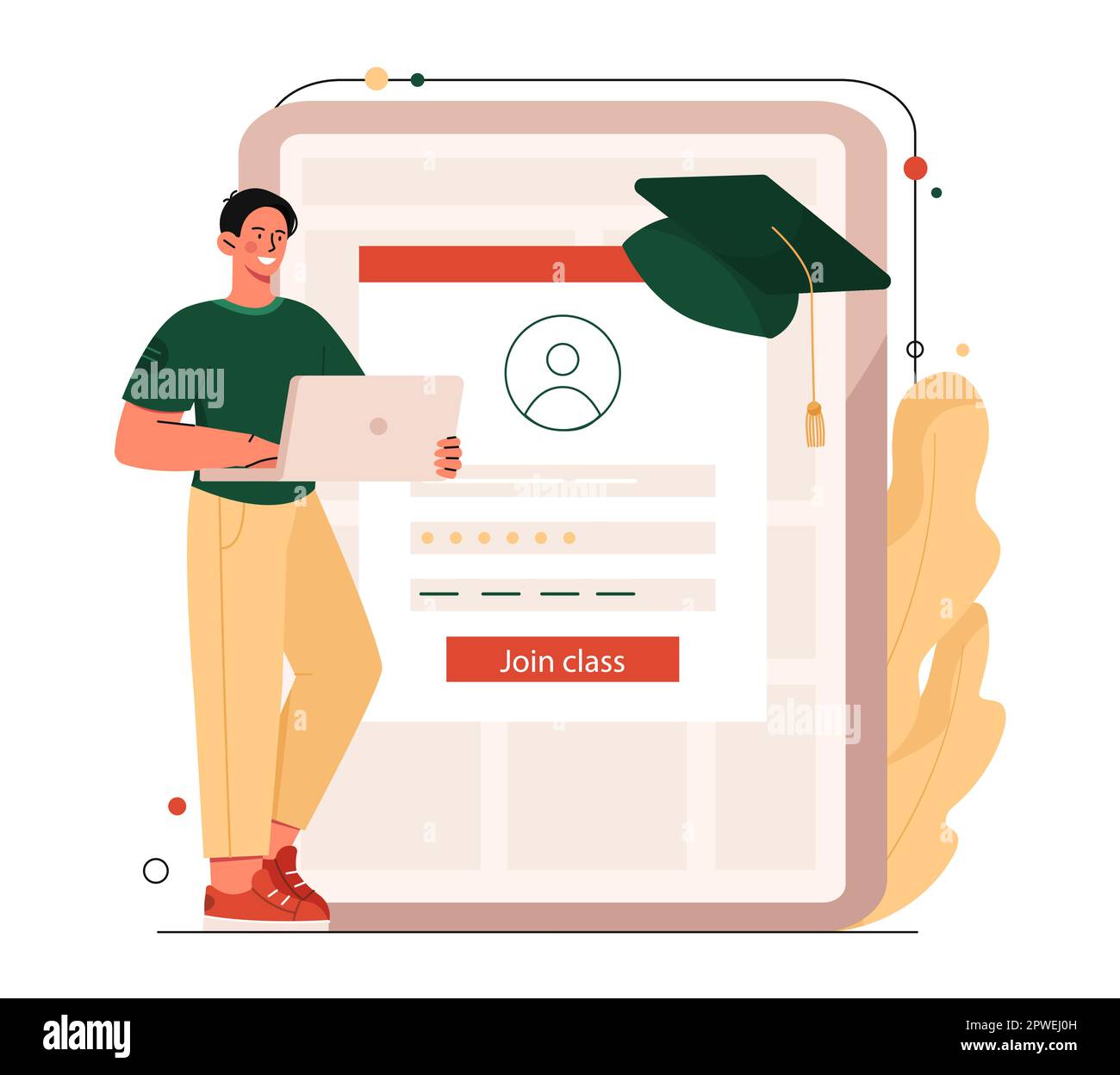 Class system cartoon hi-res stock photography and images - Alamy