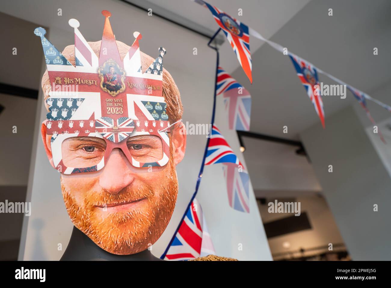 Wimbledon London UK. 30 April 2023. Prince Harry, Duke of Sussex party ...
