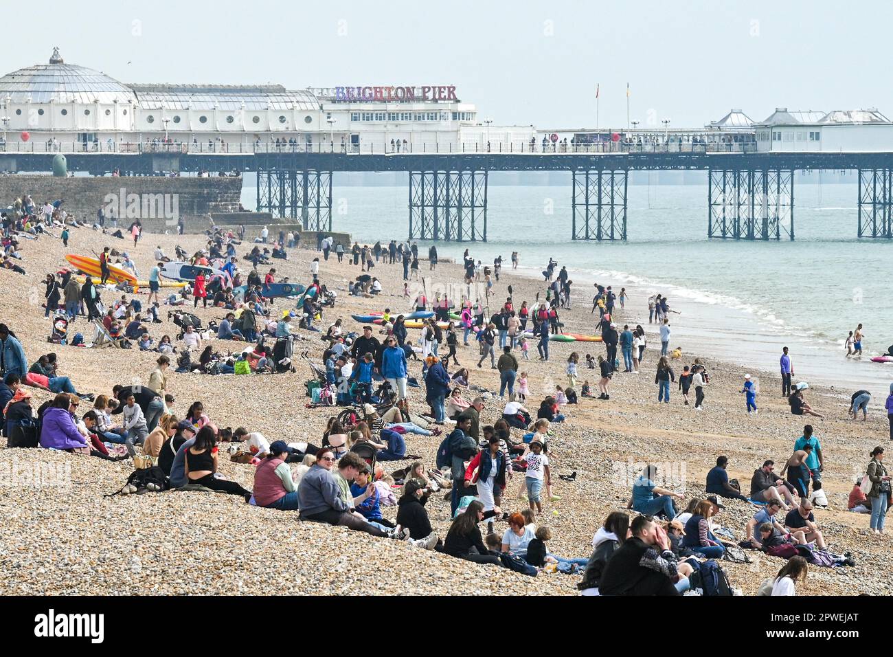 Brighton on the beach 2023 hi-res stock photography and images - Alamy
