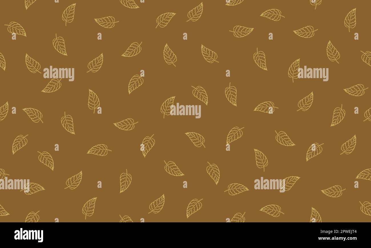 Brown leaf overlap Stock Vector Images - Alamy
