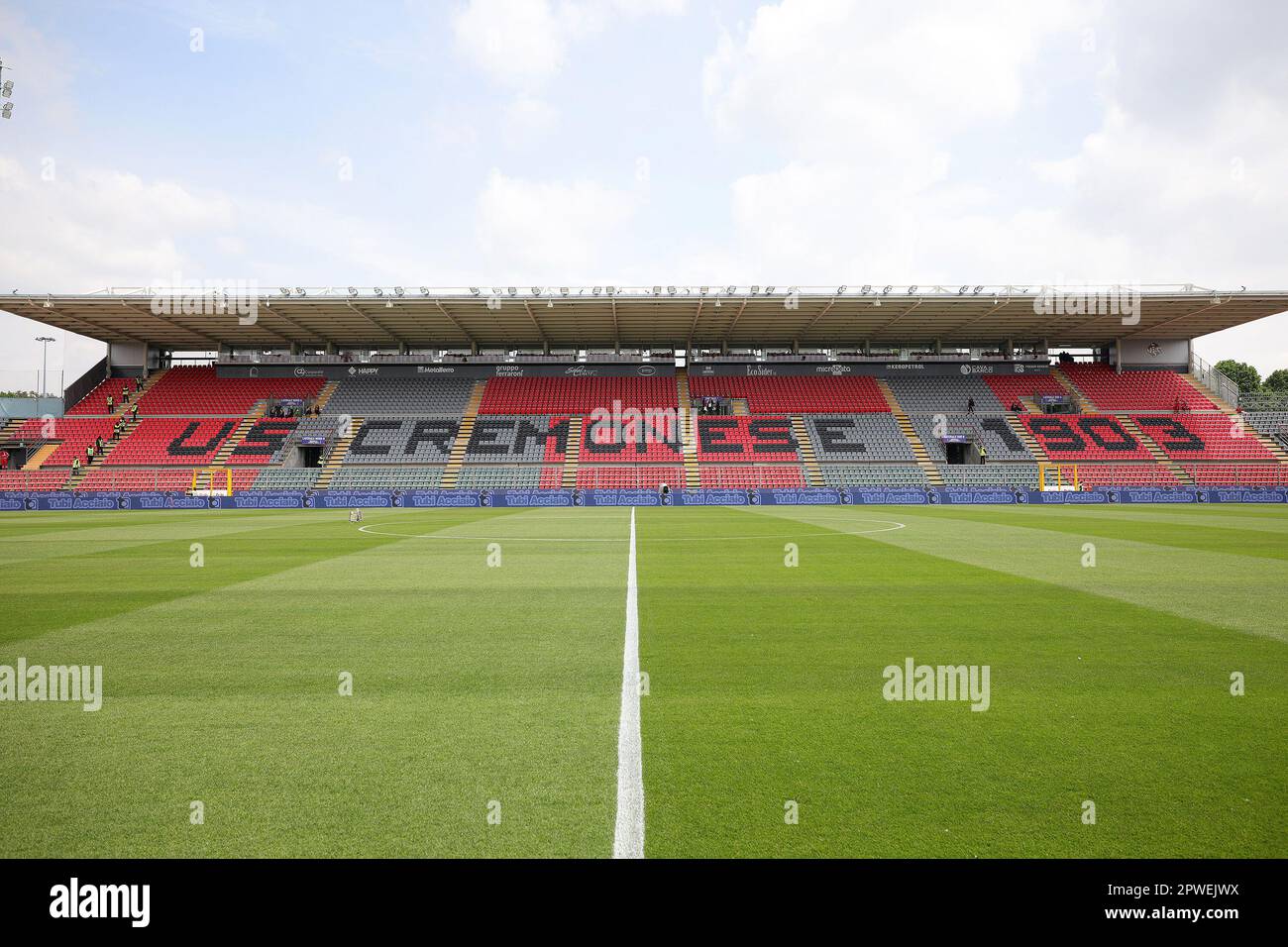 Stadio Giovanni Zini, Cremona, Italy. 30th Apr, 2023. Serie A Football ...