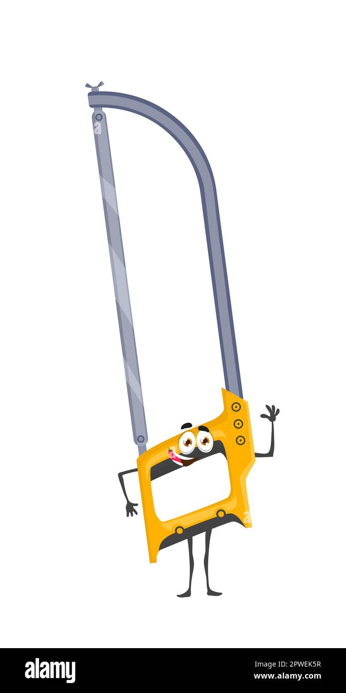 Cartoon hacksaw hi-res stock photography and images - Alamy