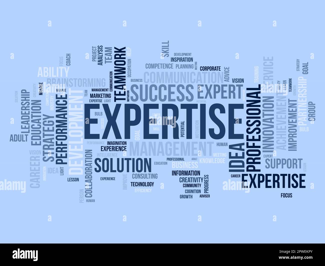 Word cloud background concept for Expertise. Business success ...