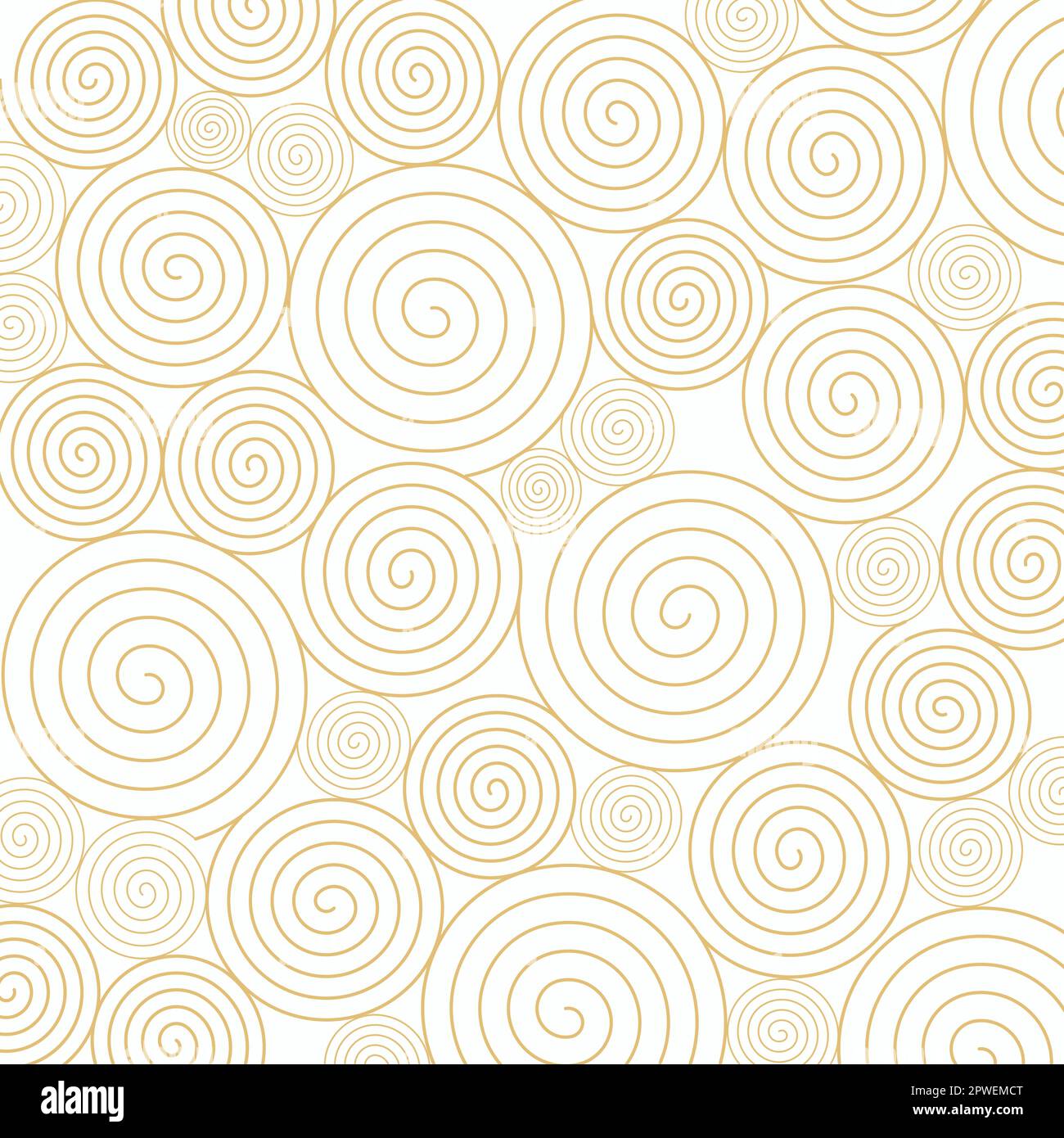 Abstract spiral seamless pattern background with swirls Stock Vector ...