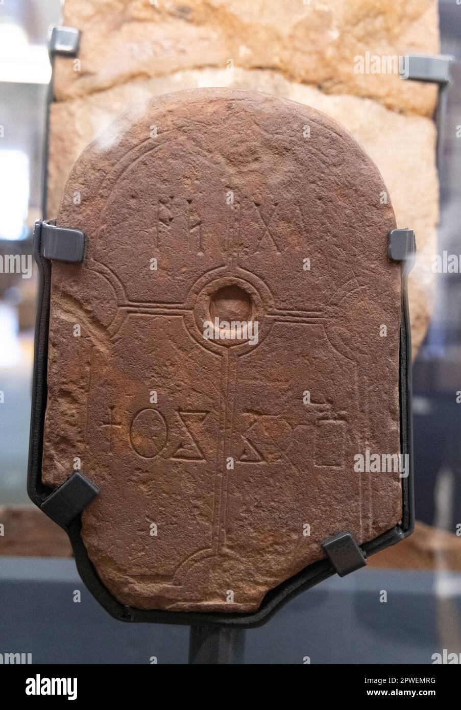 Anglo Saxon Name stone to Osgyth; mid 7th century - 8th century ...