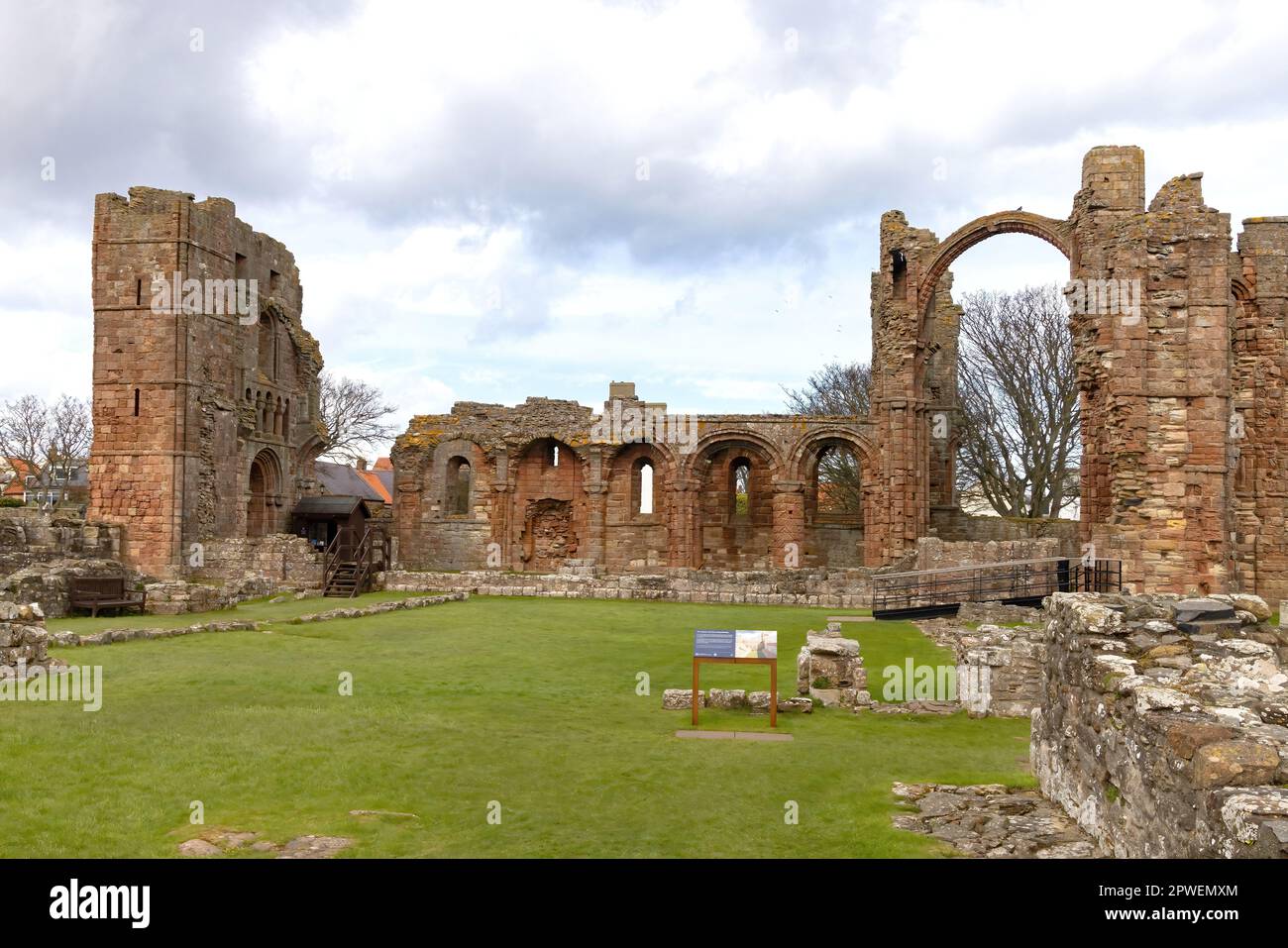 Lindisfarne Monastery Lindisfarne Priory; 7th Century Monastery