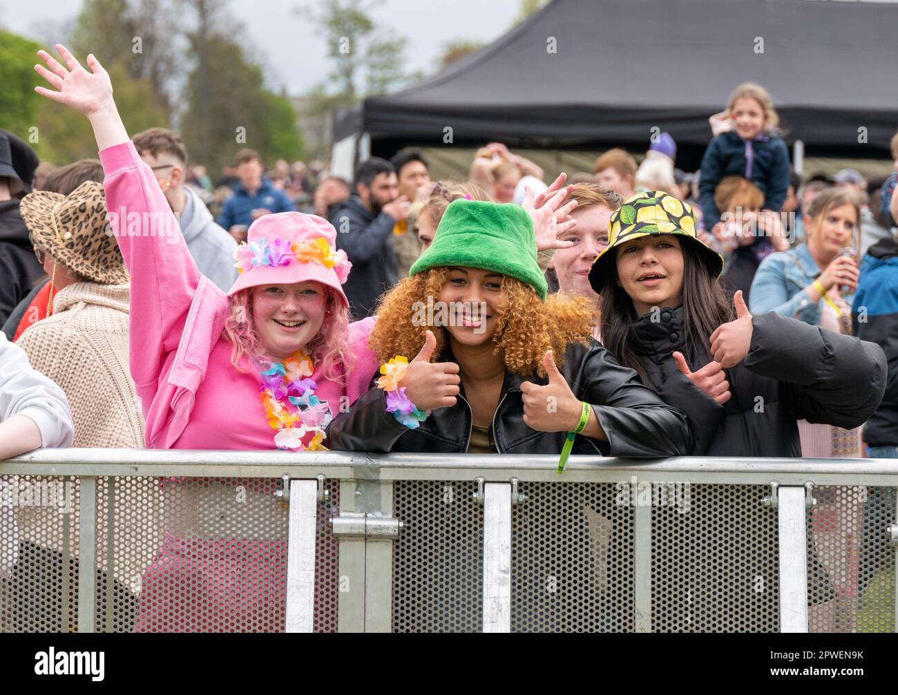 Cooper Park, Elgin, Moray, UK. 29th Apr, 2023. This is some of the ...