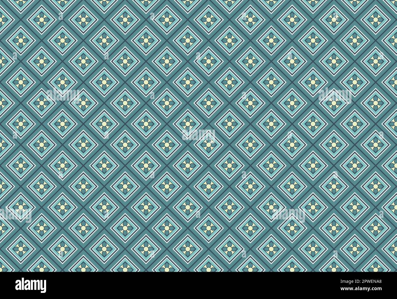 Stylish four-square continuous vector background pattern Stock Vector ...