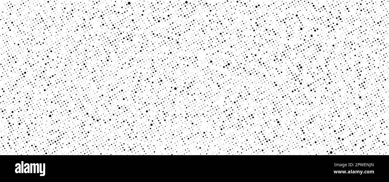 Grunge halftone texture. Comic style spots and drops. Dirty black and ...