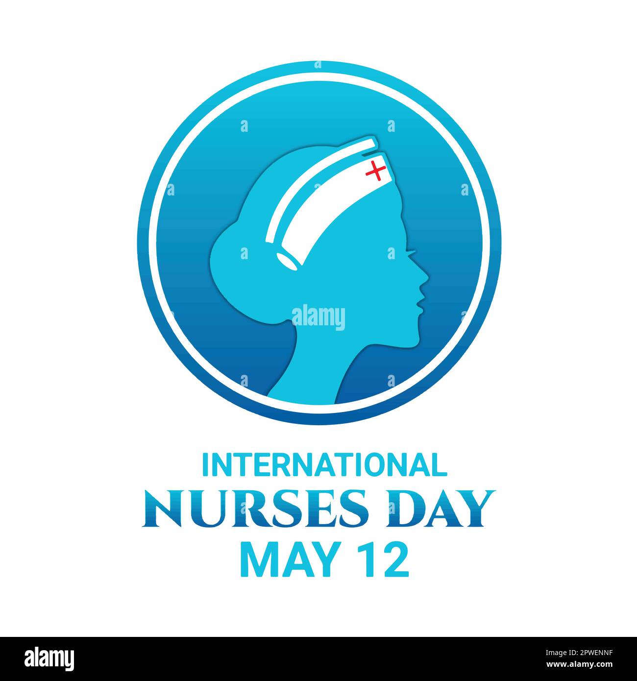 International Nurses Day. May 12. Holiday concept. Template for ...