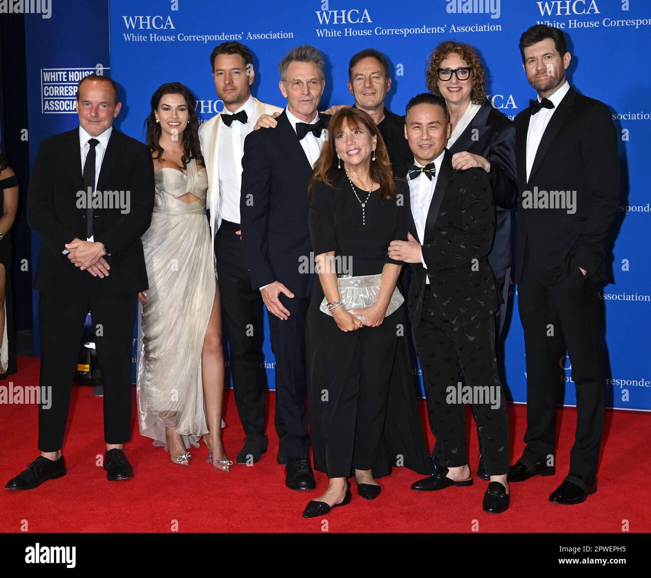 Washington, DC, USA. 29th Apr, 2023. Clark Gregg, Sofia Pernas, Justin ...