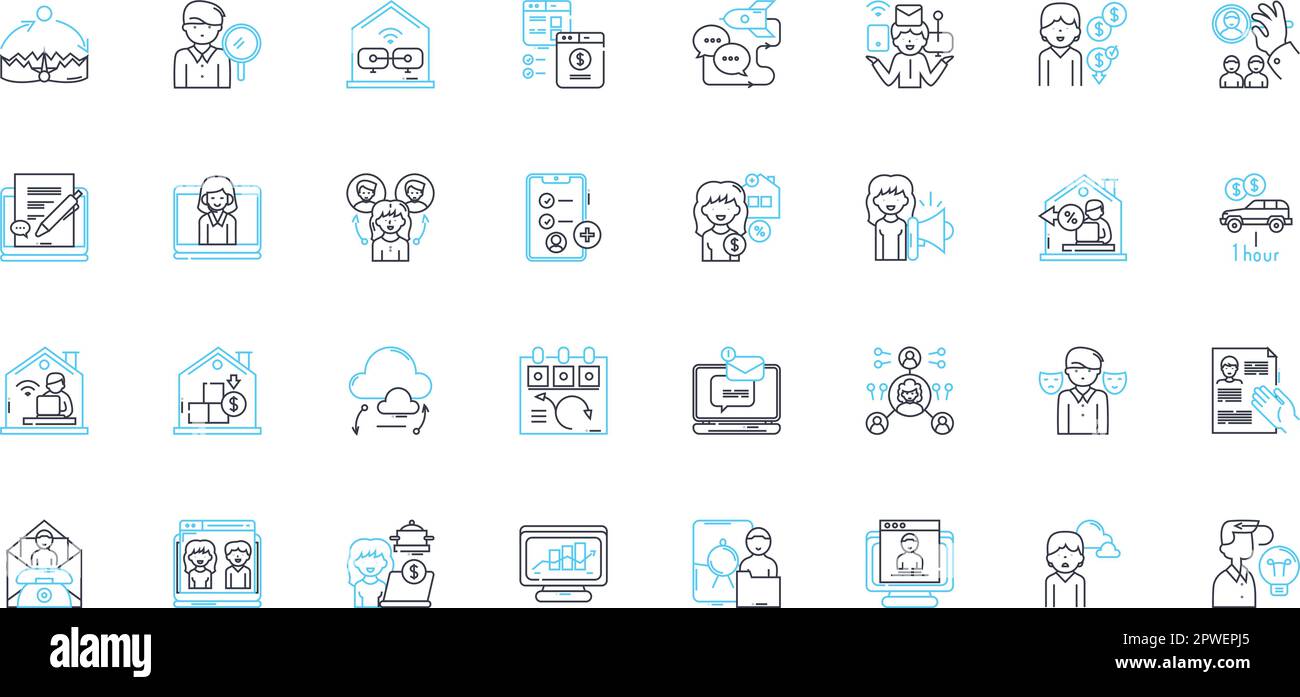 Skill Enhancement linear icons set. Mastery, Expertise, Proficiency ... Skill Enhancement linear icons set. Mastery, Expertise, Proficiency ...
