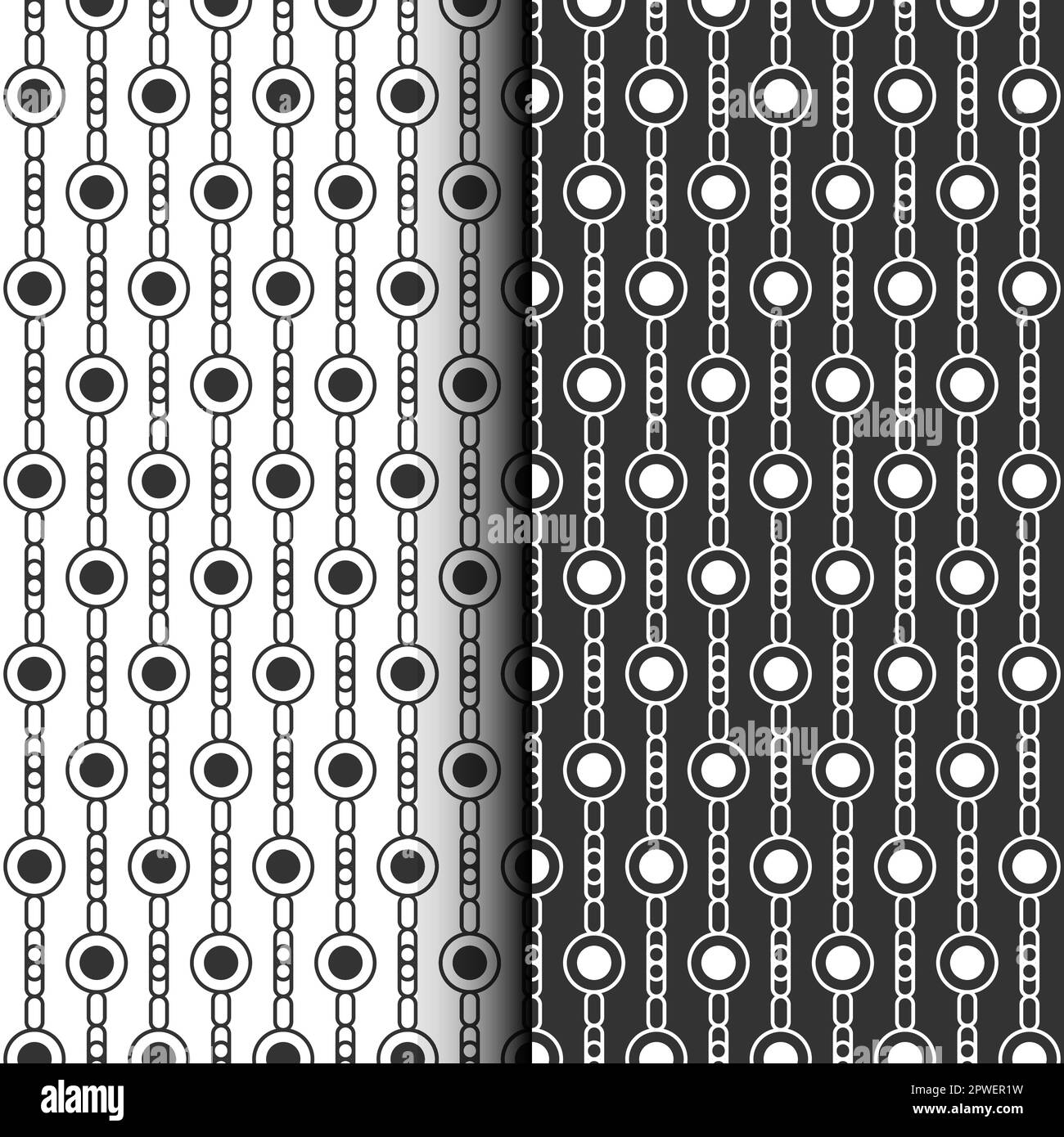Black white pattern circular linear hi-res stock photography and images ...