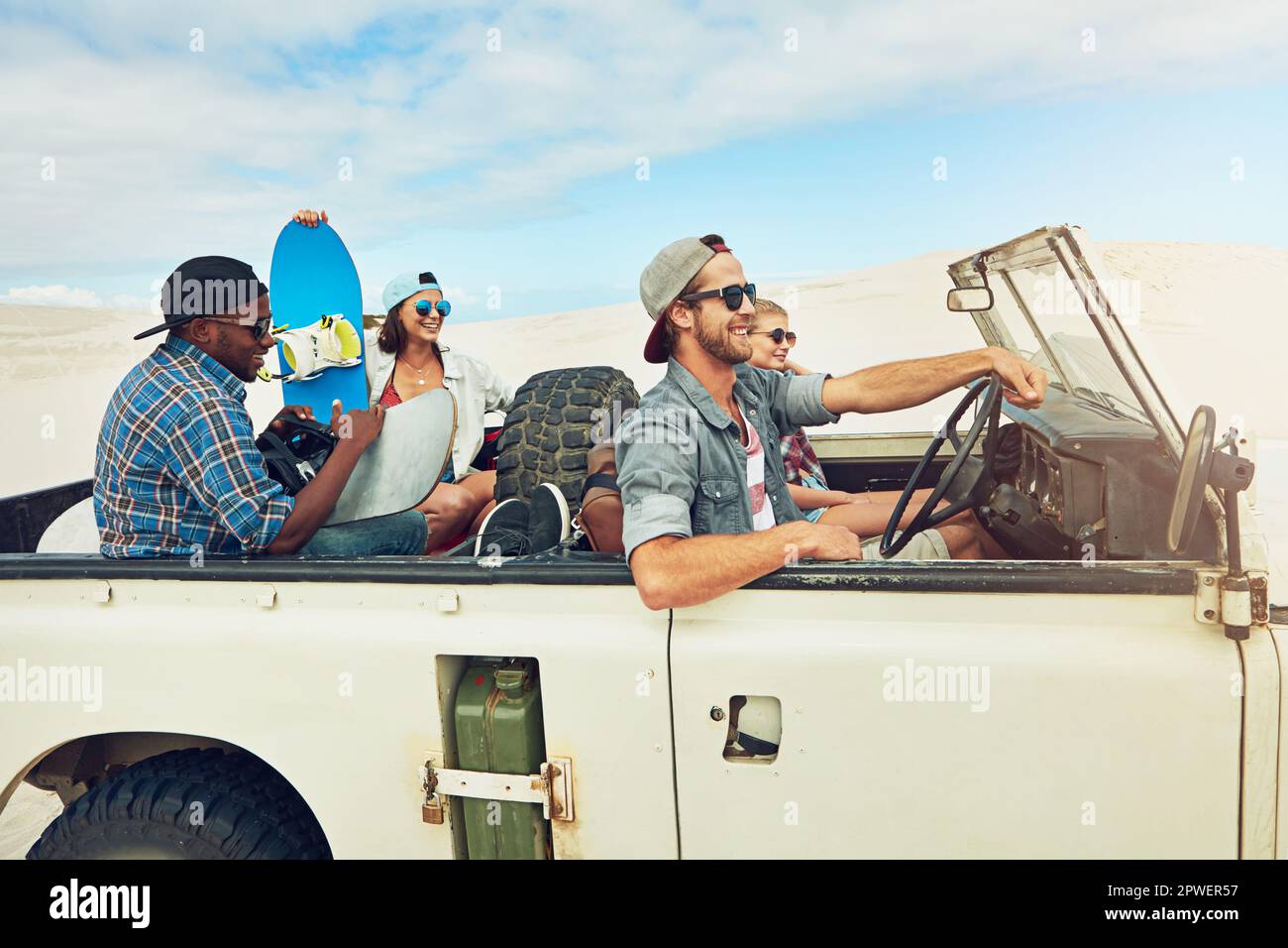 African american adult group, road trip hi-res stock photography and ...