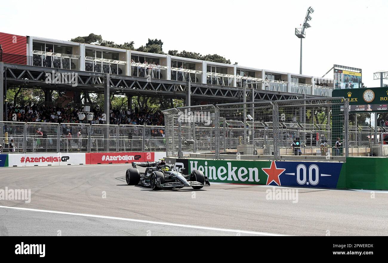 Baku, Azerbaijan . 30th Apr, 2023. April 30th, 2023, Baku City Circuit, Baku, FORMULA 1 ...