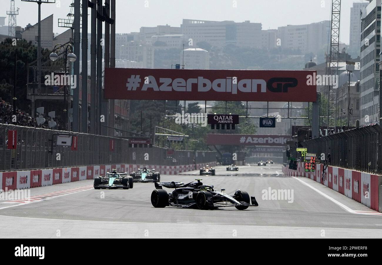 Baku, Azerbaijan . 30th Apr, 2023. April 30, 2023, Baku City Circuit, Baku, FORMULA 1 AZERBAIJAN ...