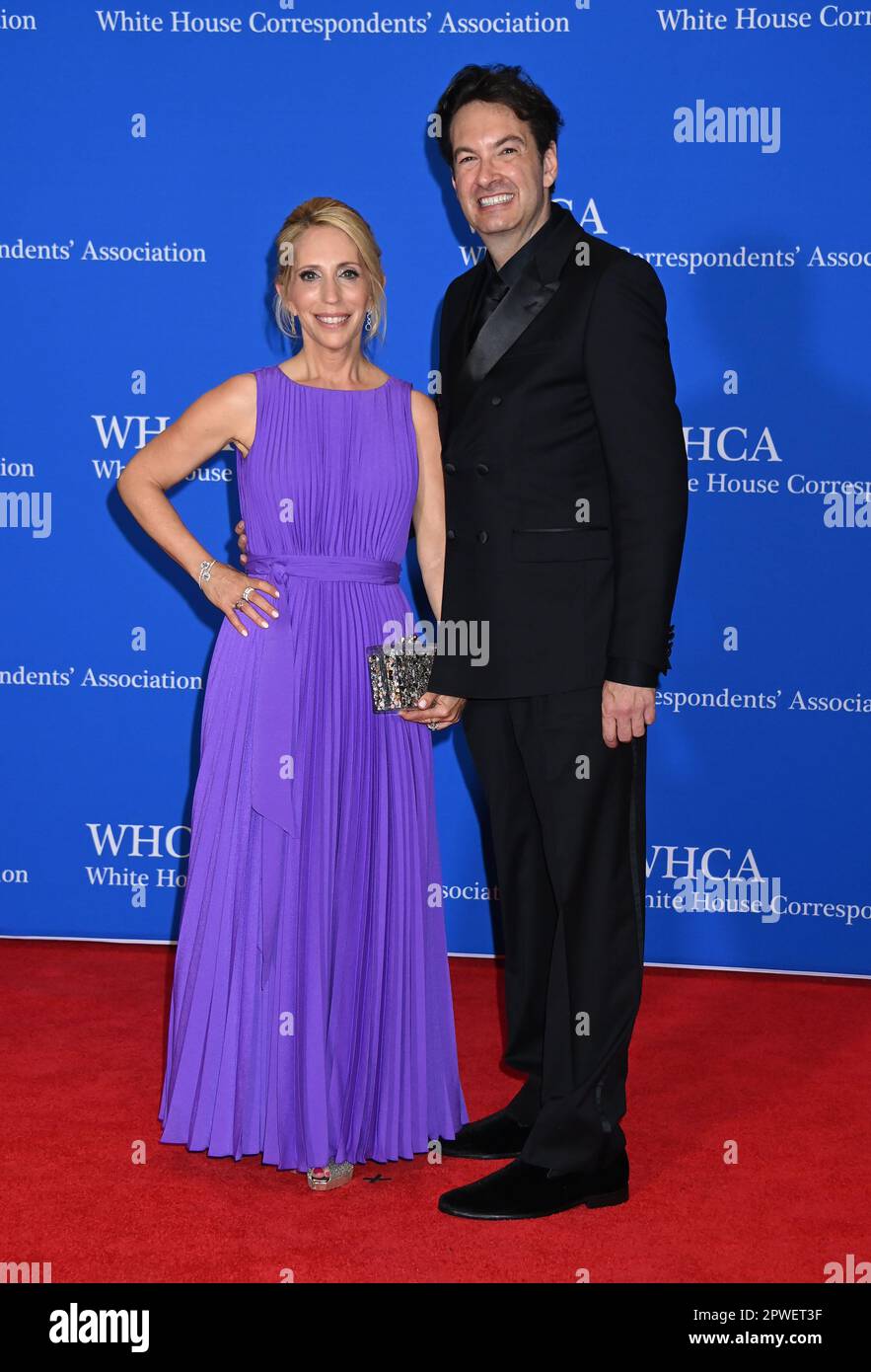 Washington, DC, USA. 29th Apr, 2023. Dana Bash and Marc Adelman ...