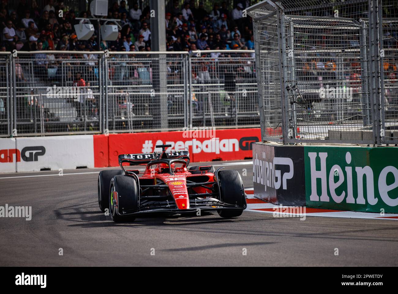 Baku, Azerbaijan. 30th Apr, 2023. #16 Charles Leclerc (MCO, Scuderia Ferrari), F1 Grand Prix of ...