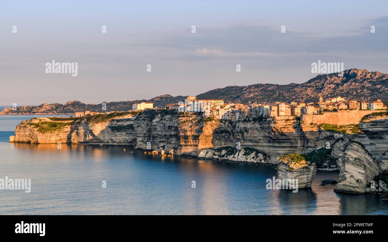 Bonifacio port church hi-res stock photography and images - Alamy