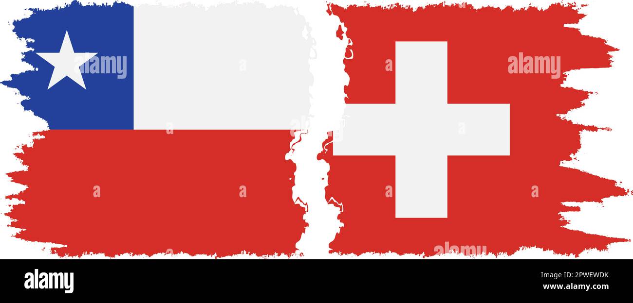Flags of switzerland and chile hi-res stock photography and images - Alamy