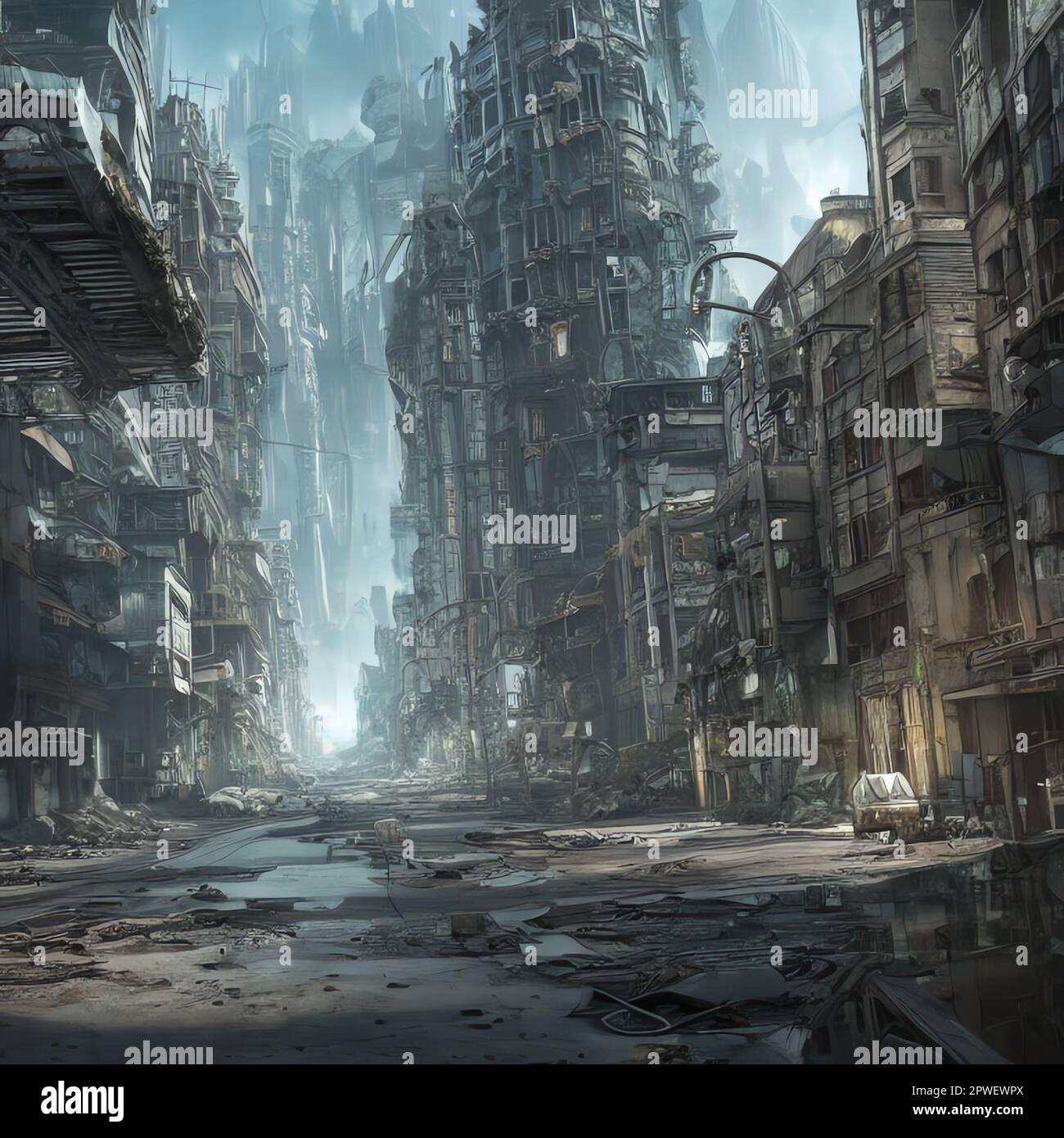 City apocalypse hi-res stock photography and images - Alamy