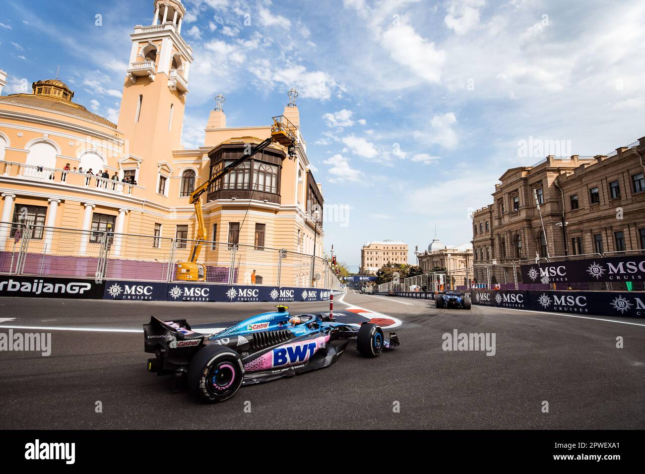 Baku, Azerbaijan. 30th Apr, 2023. Pierre Gasly (FRA) Alpine F1 Team A523. 30.04.2023. Formula 1 ...