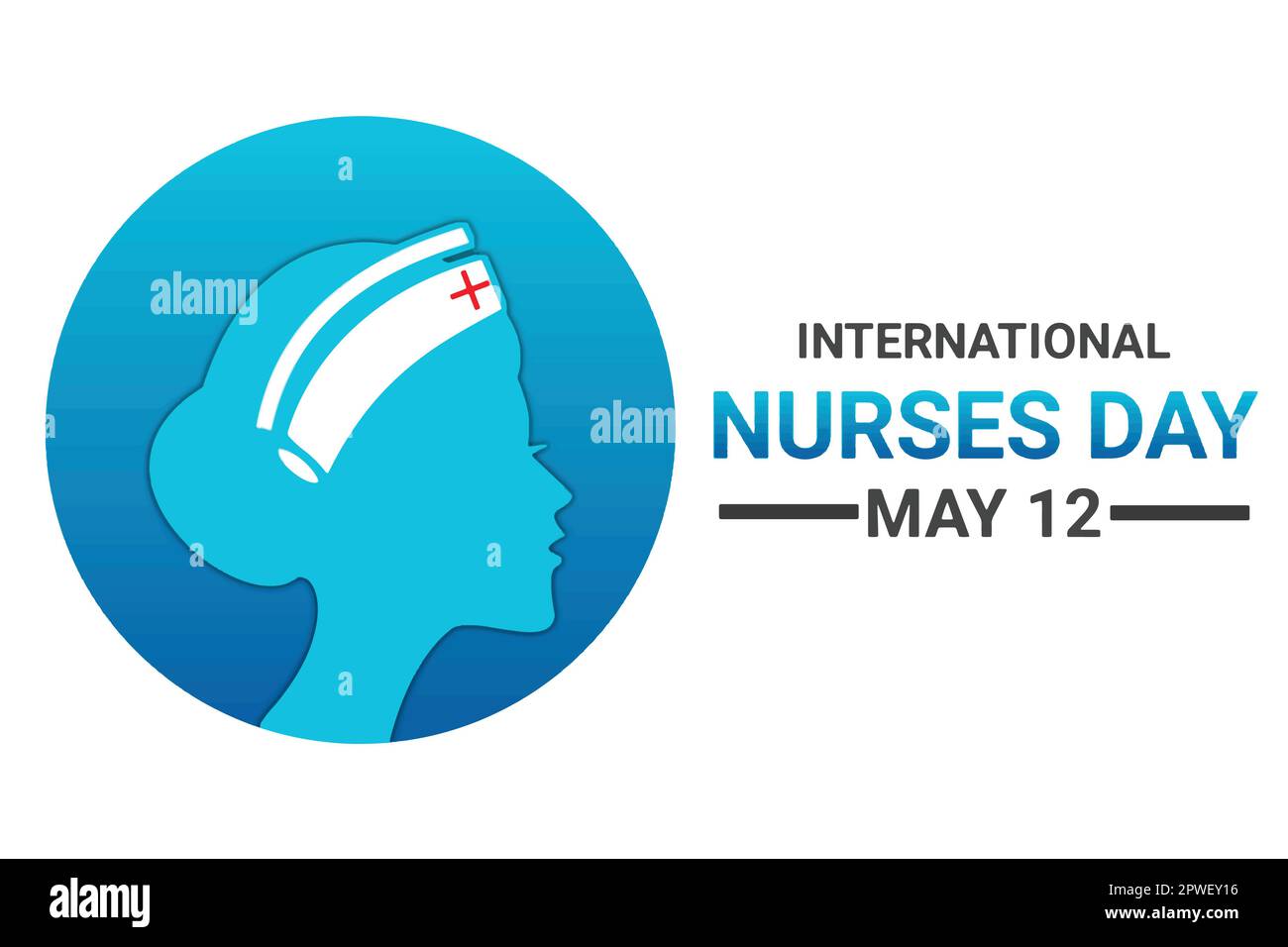 International Nurses Day. May 12. Holiday concept. Template for ...